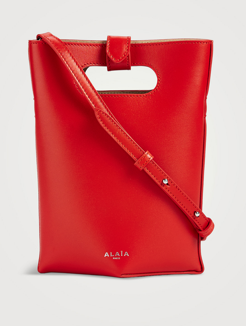 ALAÏA Small Folded Leather Tote Bag | Holt Renfrew