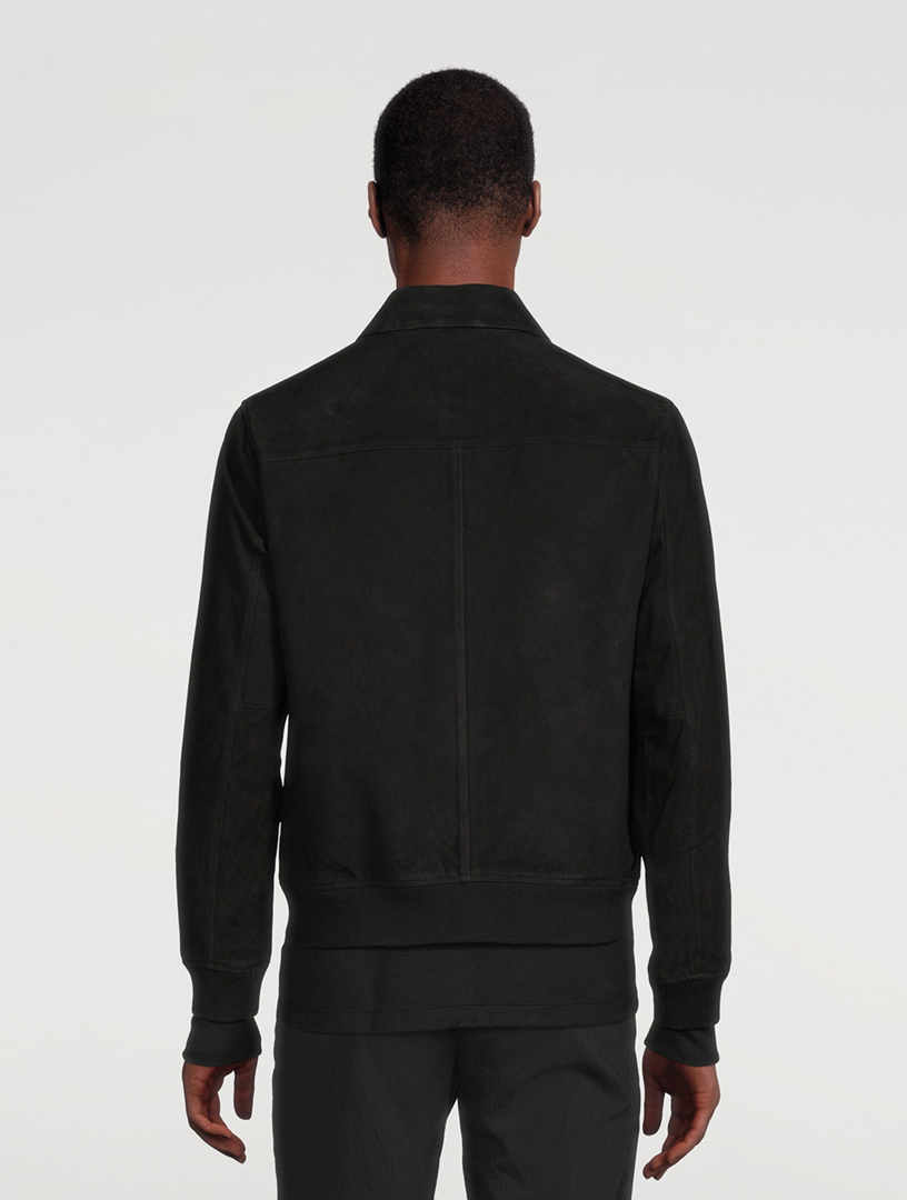 THEORY River Suede Jacket | Holt Renfrew
