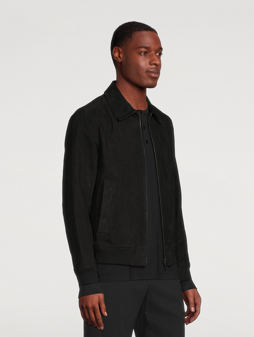 THEORY River Suede Jacket | Holt Renfrew