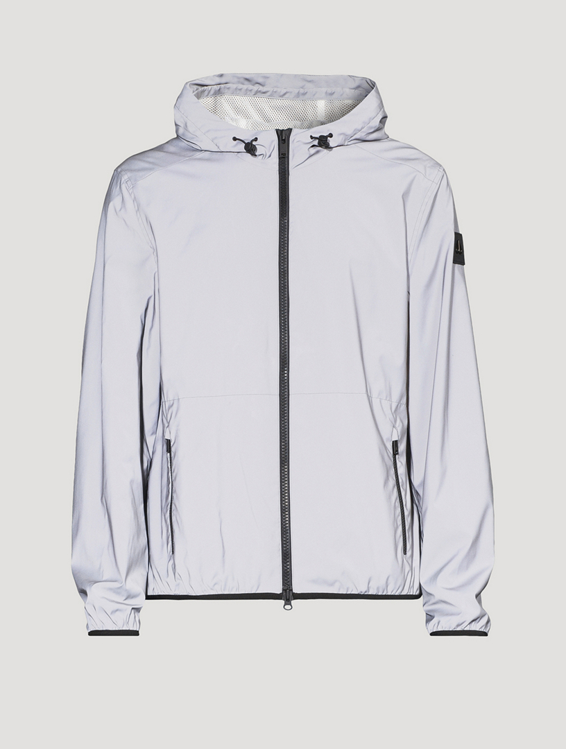 MOOSE KNUCKLES Leon Reflective Nylon Jacket | Holt Renfrew