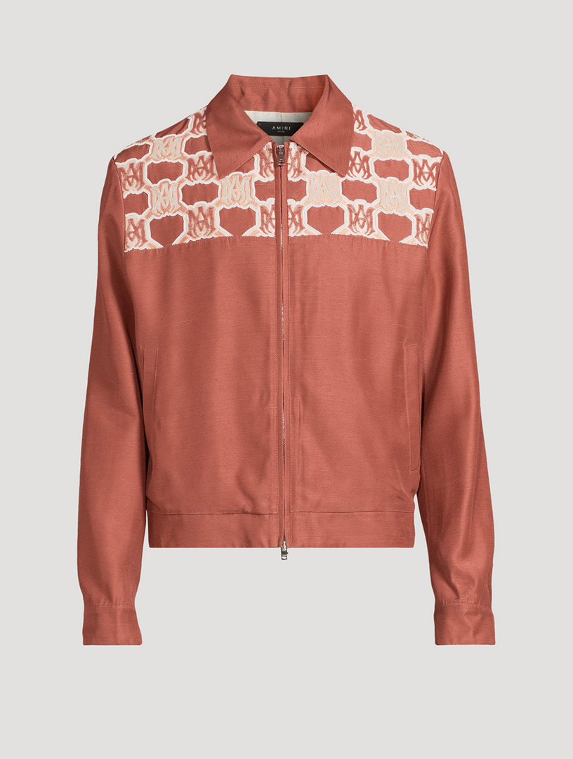 AMIRI Blouson Jacket With Glass Beads | Holt Renfrew