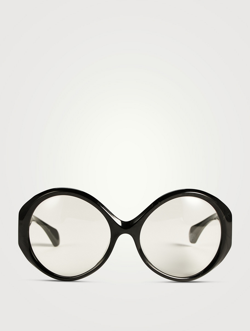 Round optical glasses store