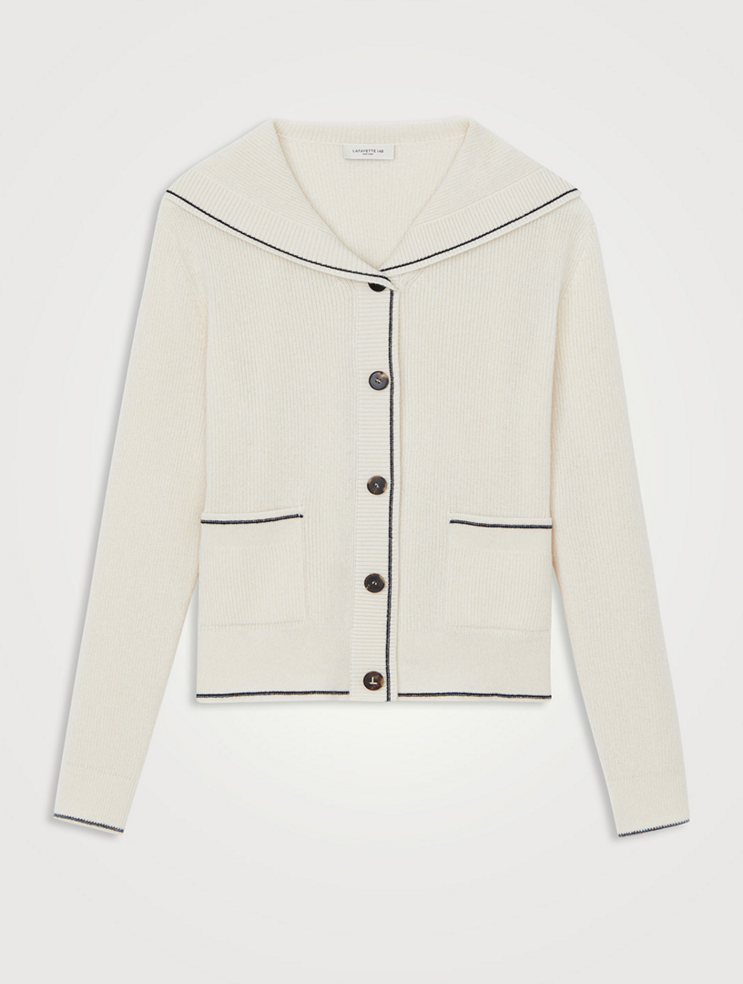 LAFAYETTE 148 NEW YORK Cashmere Sailor Cardigan | Holt Renfrew