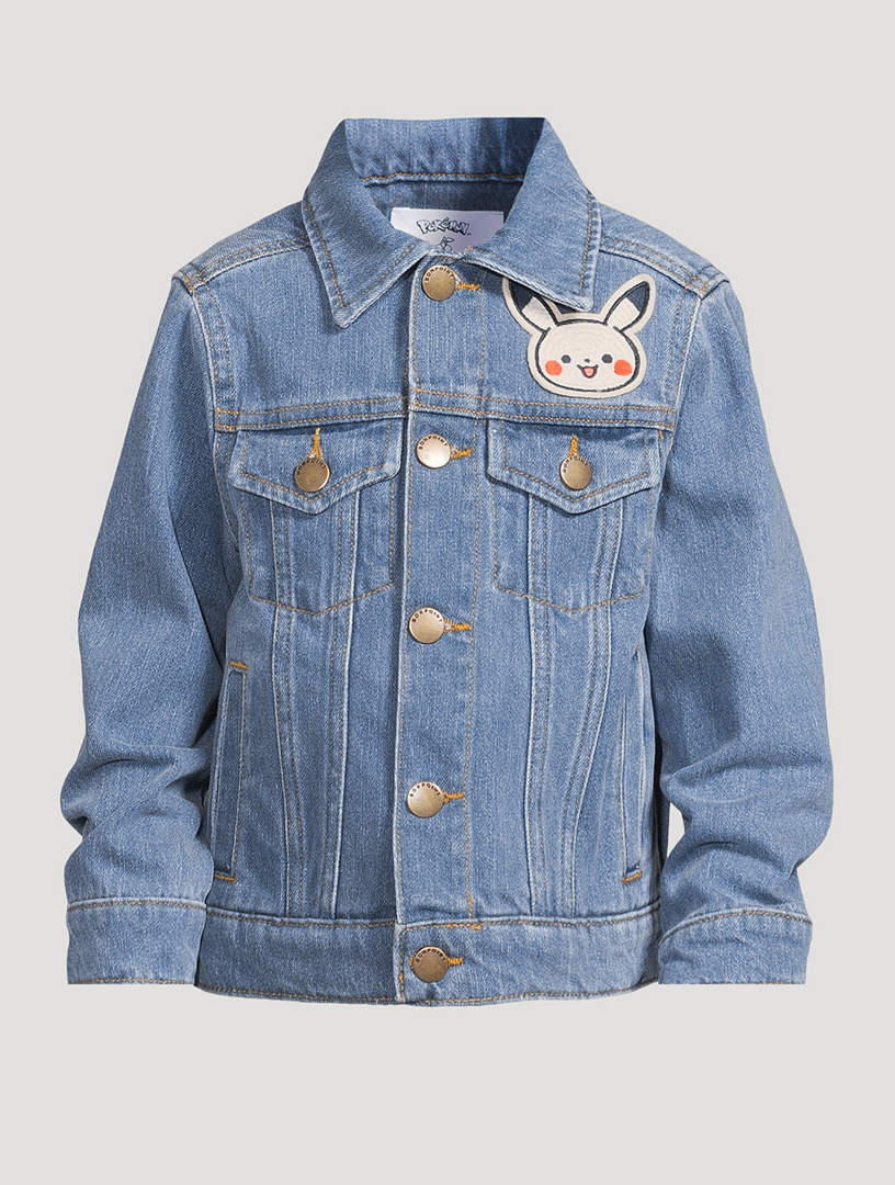 BONPOINT Bonpoint x Pokémon Lancelot Denim Jacket | Holt Renfrew