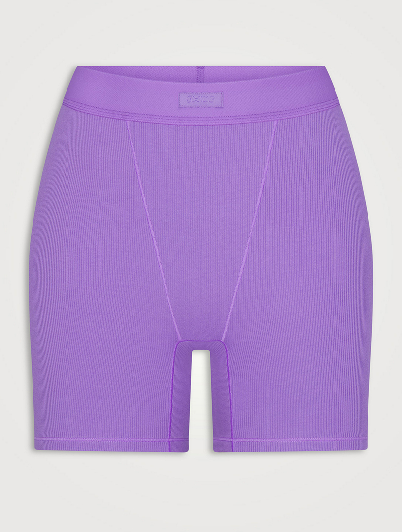 SKIMS Cotton Rib Boxer | Holt Renfrew