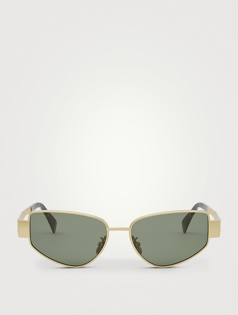 White celine cat eye sunglasses store