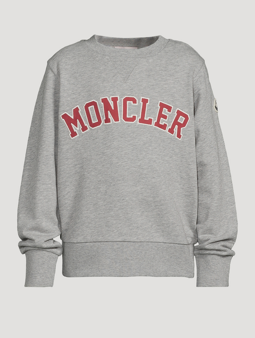 Moncler logo sweatshirt store