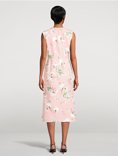 ERDEM Faille Sheath Dress In Floral Print | Holt Renfrew ERDEM Faille Sheath Dress In Floral Print | Holt Renfrew
