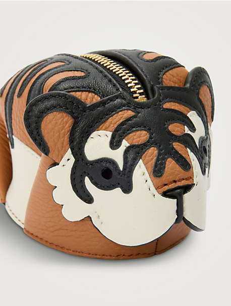 LOEWE Loewe x Paula's Ibiza Tiger Leather Charm Coin Pouch LOEWE Loewe x Paula's Ibiza Tiger Leather Charm Coin Pouch