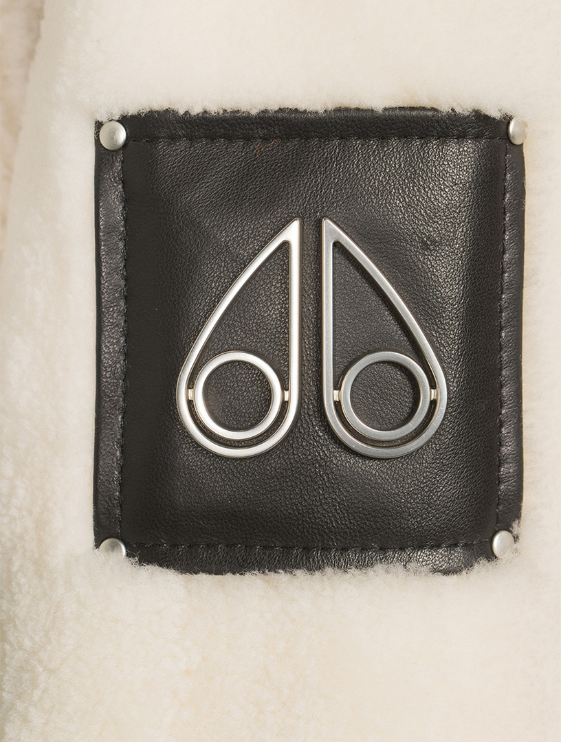 MOOSE KNUCKLES Golden Prairie Shearling Jacket | Holt Renfrew