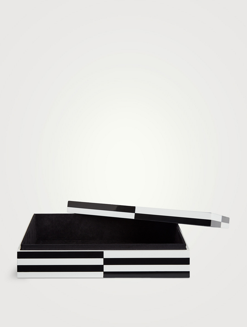 JONATHAN ADLER Large Op Art Lacquer Box | Holt Renfrew